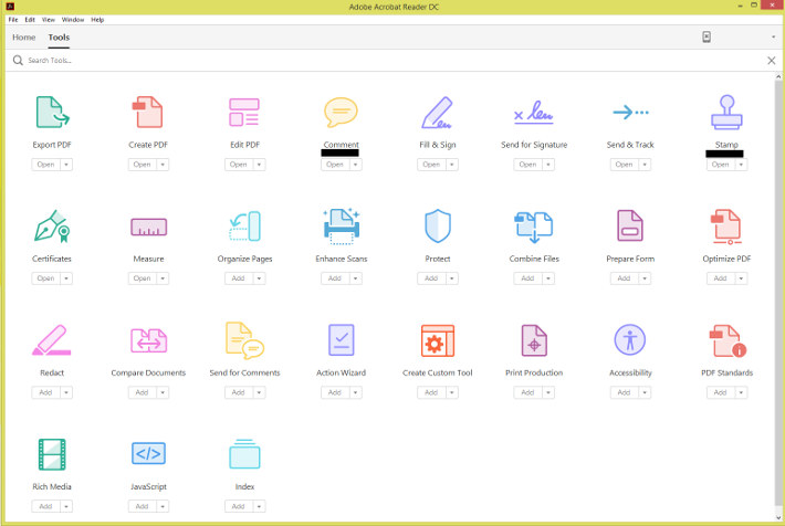 Adobe Reader DC (2015)