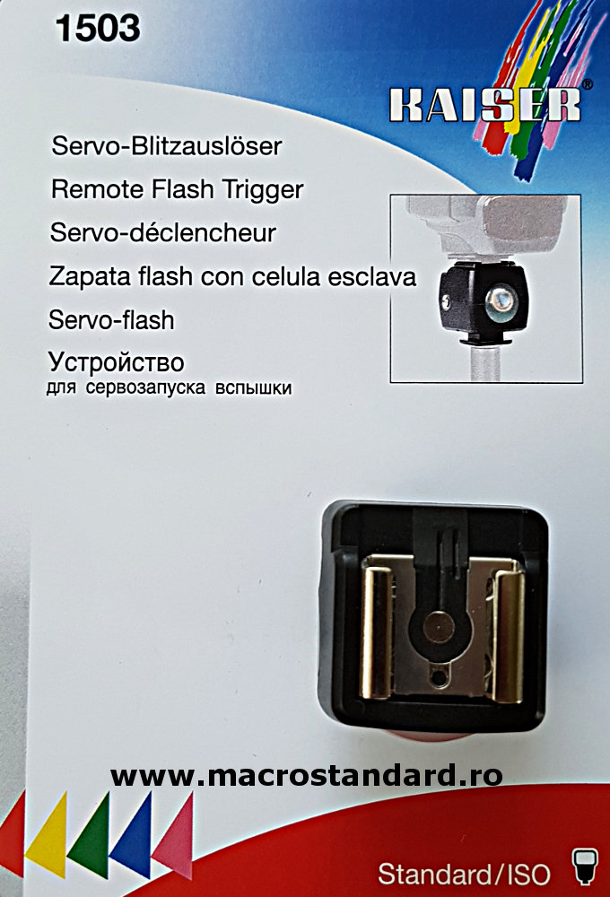 Declansator optic pentru blit Kaiser #1503 – Remote Flash Trigger